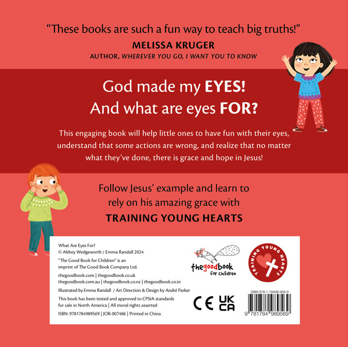 What Are Eyes For? Board Book - Abbey Wedgeworth, Emma Randall | The ...