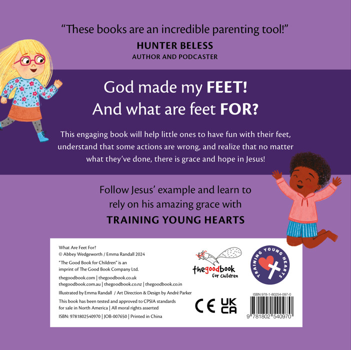 What Are Feet For? Board Book - Abbey Wedgeworth, Emma Randall | The ...