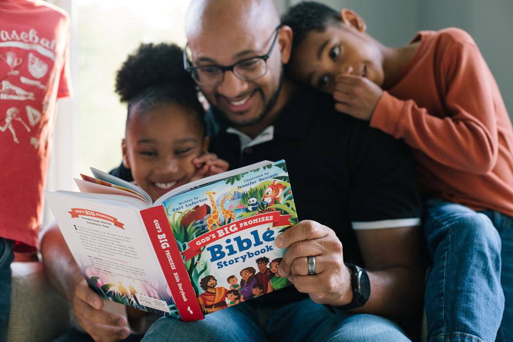 God’s Big Promises Bible Storybook - Carl Laferton, Jennifer Davison ...
