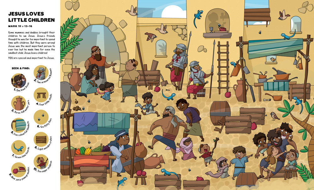 Seek and Find: New Testament Bible Stories - Sarah Parker, Andre Parker ...