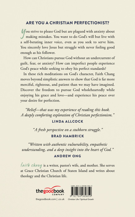 Peace over Perfection - Faith Chang, Esther Liu | The Good Book Company