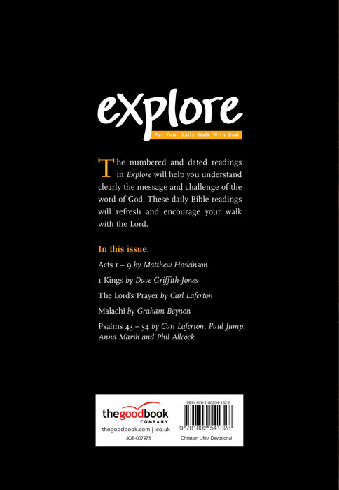 Explore (Jan-Mar 2025) - Graham Beynon, Matthew Hoskinson, Dave ...
