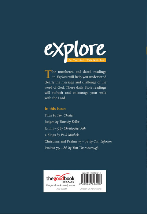 Explore (Oct-Dec 2025) - Timothy Keller, Christopher Ash, Paul Mathole ...