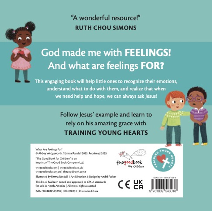 What Are Feelings For? Board Book - Abbey Wedgeworth | The Good Book ...