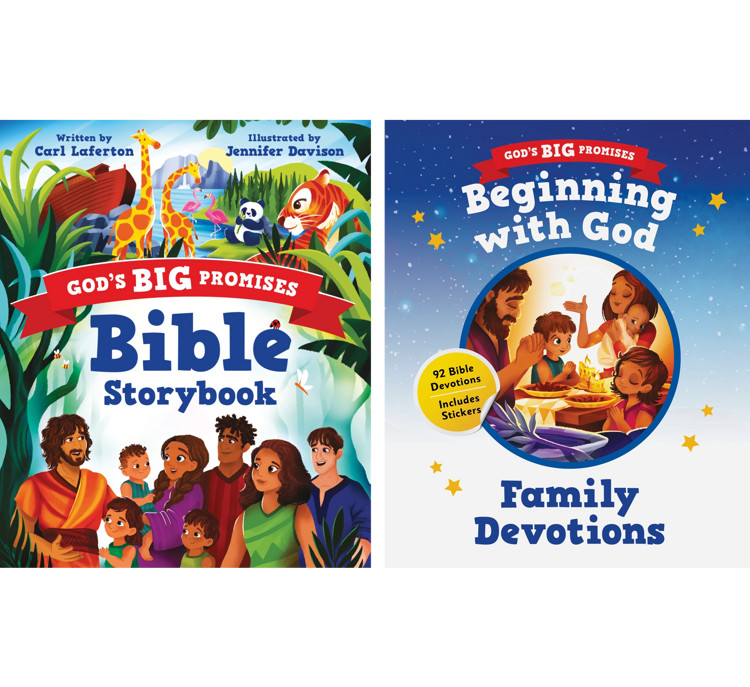God's Big Promises Bible Storybook and Beginning with God Devotions | The Good Book Company