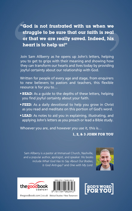 1, 2, & 3 John For You - Sam Allberry | The Good Book Company
